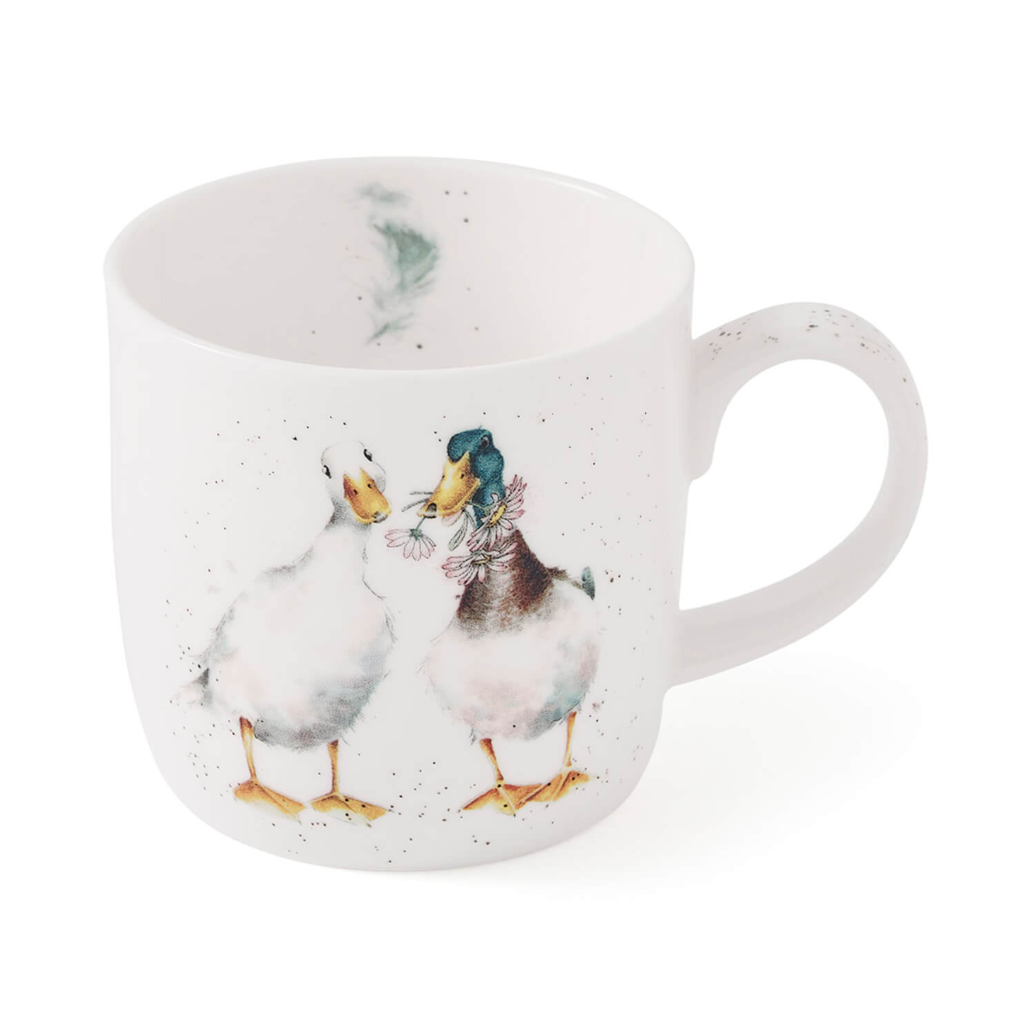Buy Wrendale Designs | by Hannah Dale Fine China 310ml Mug - Duck Love ...