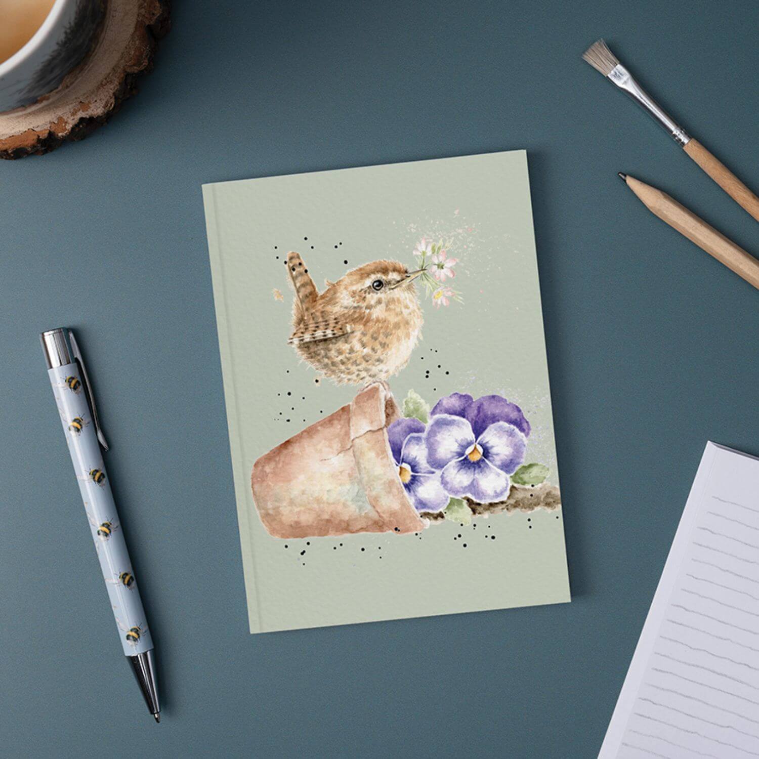 Buy Wrendale Designs | A6 Notebook - Pottering About - Wren – Potters ...