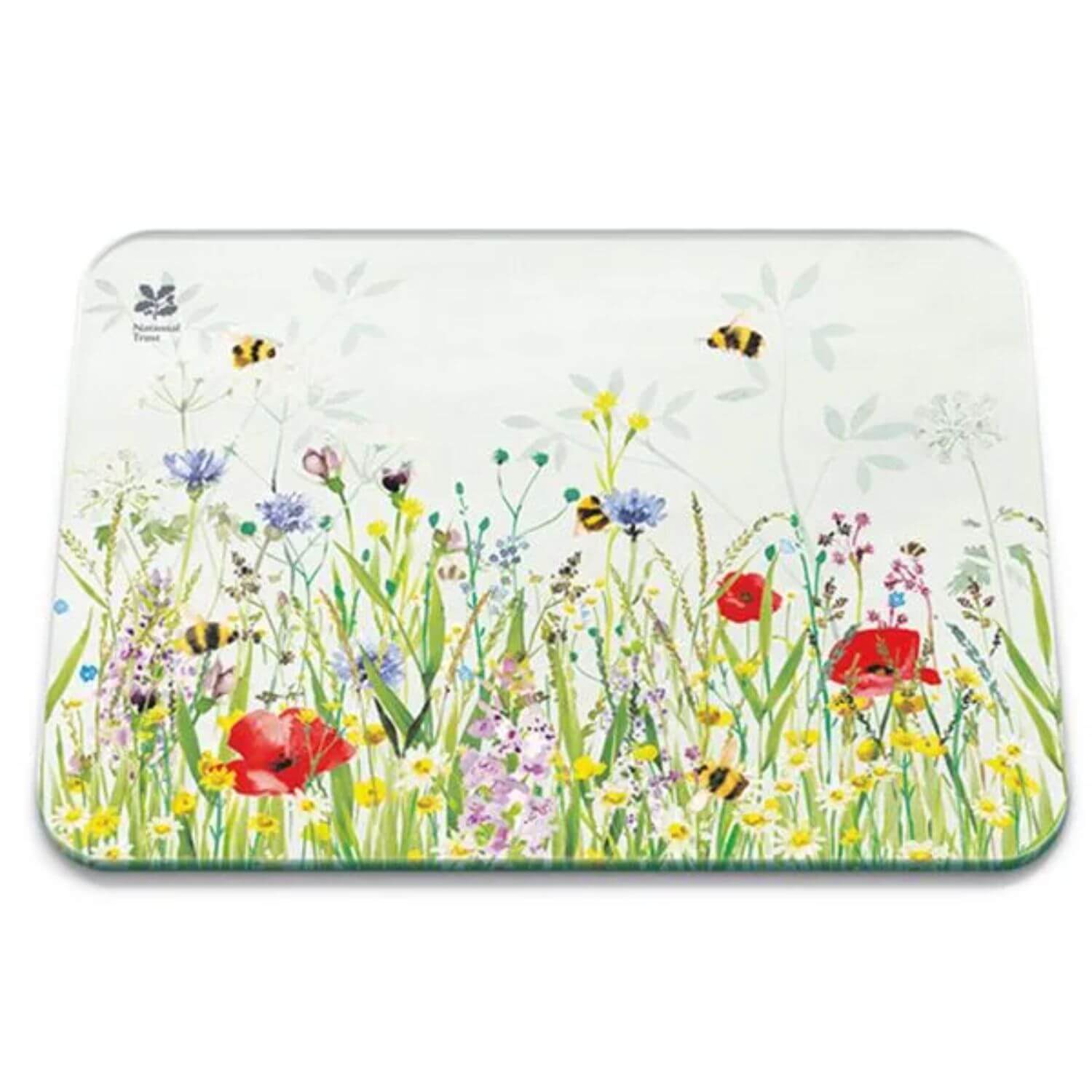 Buy National Trust | Large Glass Worktop Protector - Bees – Potters ...