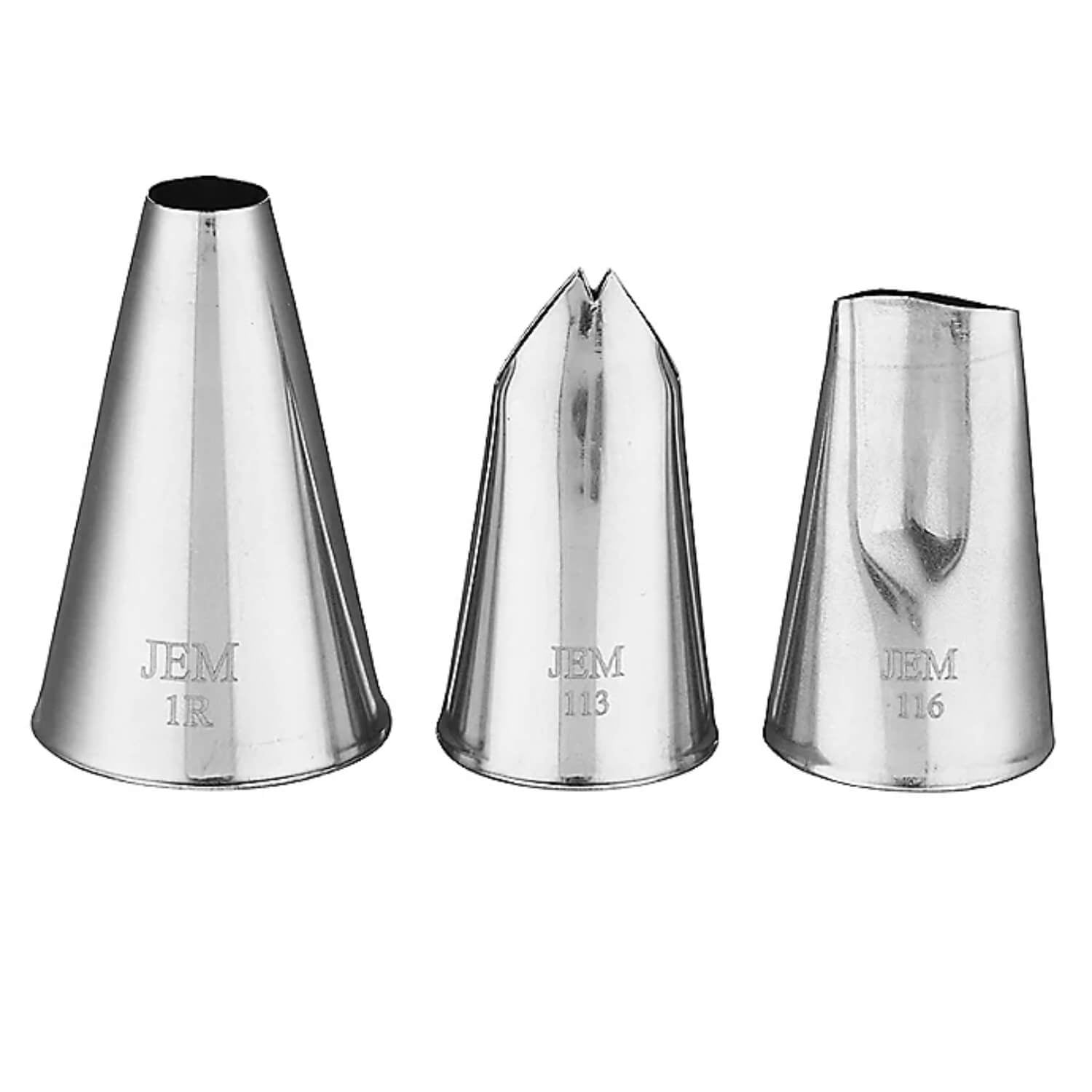 Buy JEM | Set of 3 Icing Nozzles - Large Flowers Collection – Potters ...