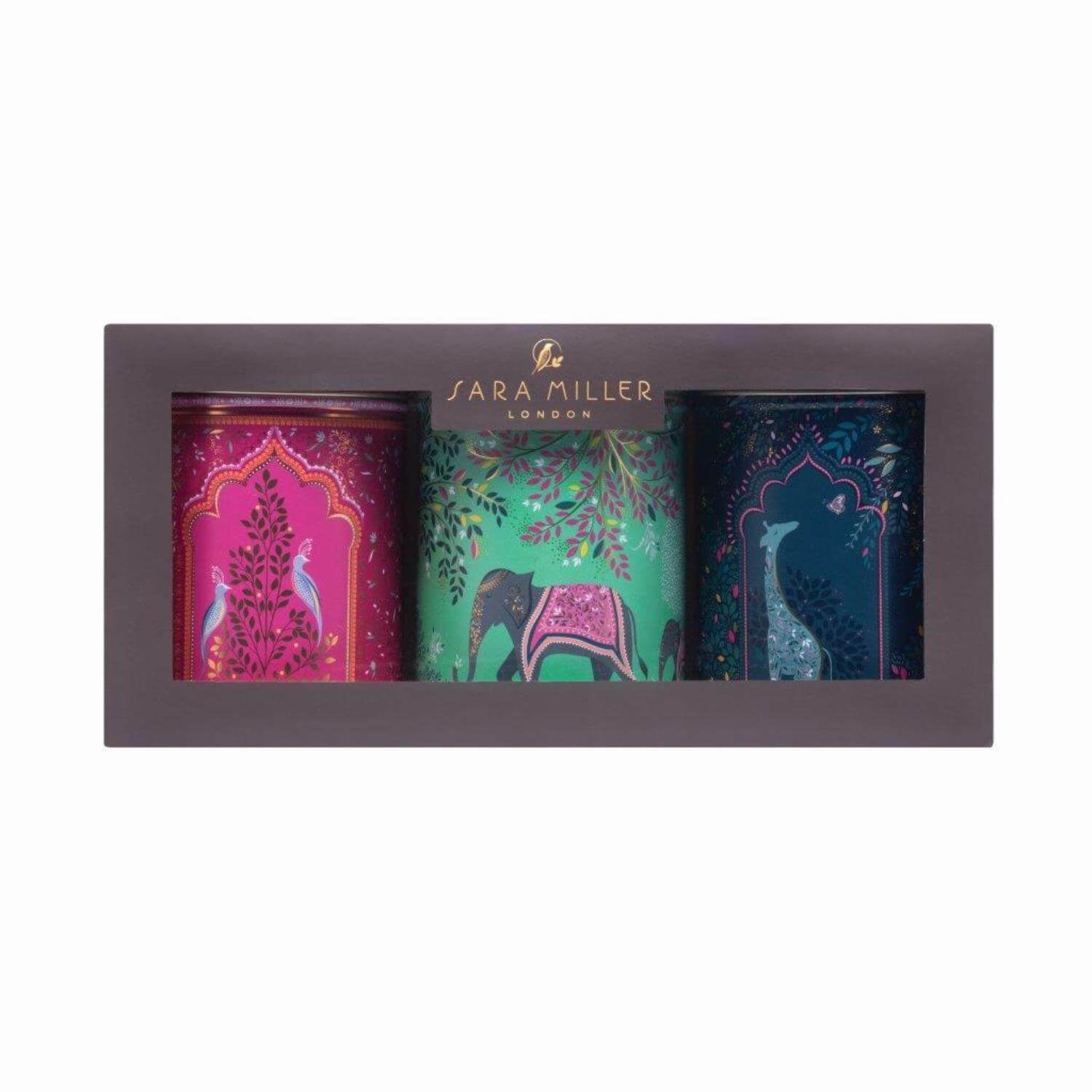 Buy Sara Miller | London Set of 3 Round Canisters - India – Potters ...