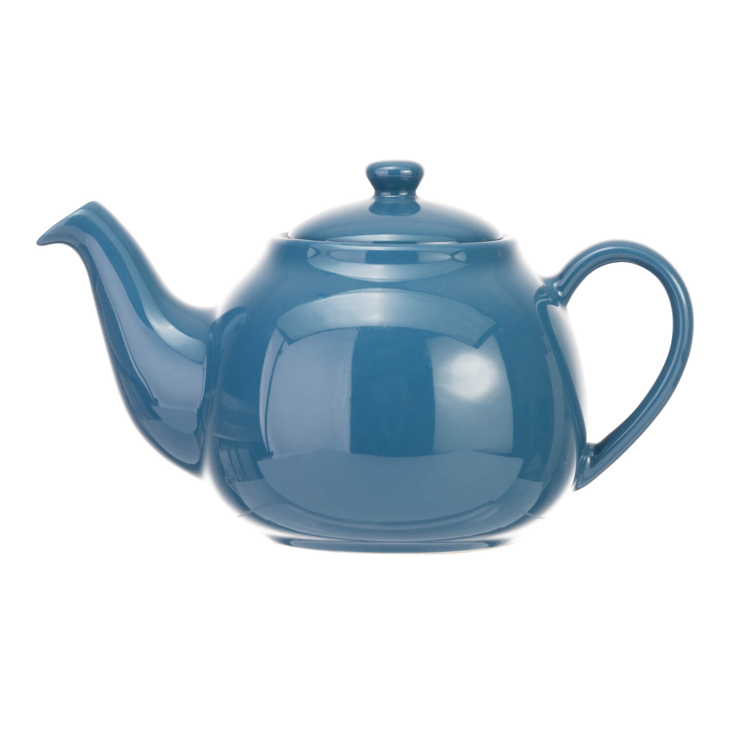 Buy Siip | 6 Cup Solid Glaze Stoneware Teapot - Dark Blue – Potters ...