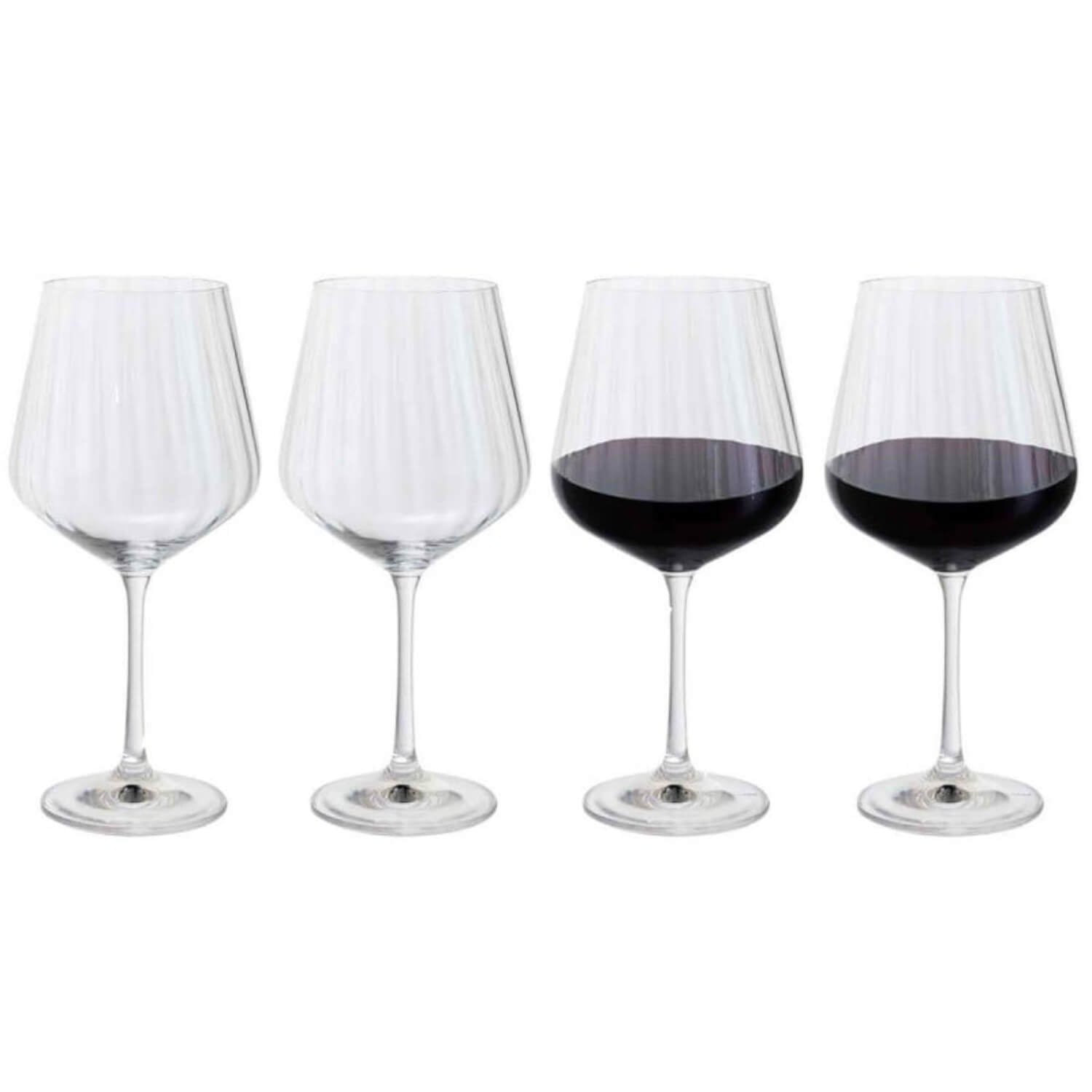 Buy Dartington | Cheers Optic Goblet Glasses - Set Of 4 – Potters Cookshop