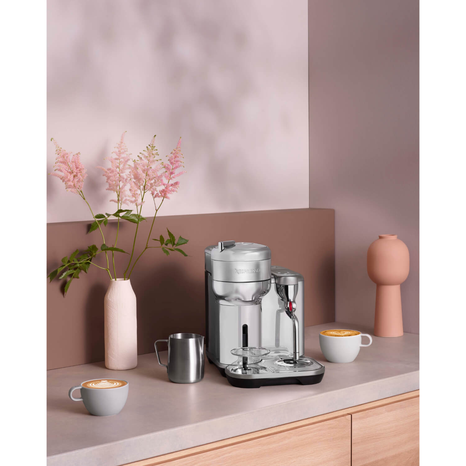 Buy Sage | Vertuo Creatista Coffee Machine - Brushed Silver – Potters ...