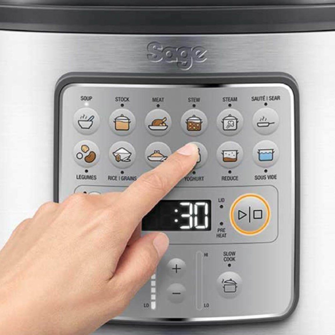 Buy Sage Appliances | SPR680BSS The Fast Slow GO Pressure Cooker ...