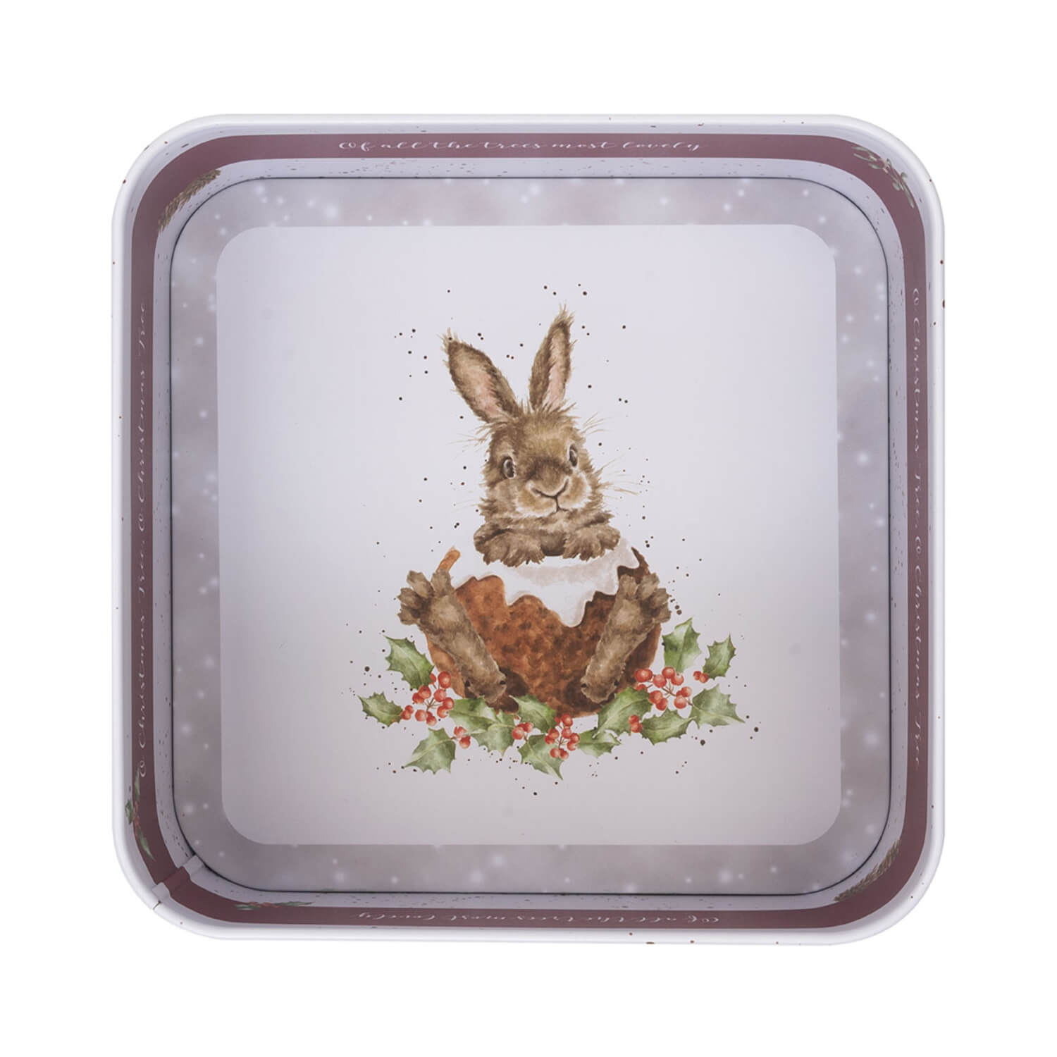 Buy Wrendale Designs | 16.7cm Square Christmas Tin - Winter Woodland ...