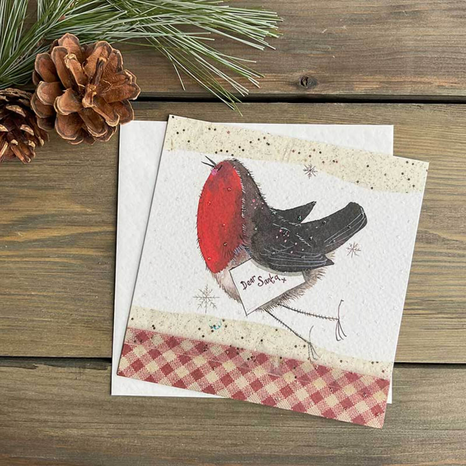 Buy Alex Clark | Little Sparkle Christmas Card - Dear Santa – Potters ...