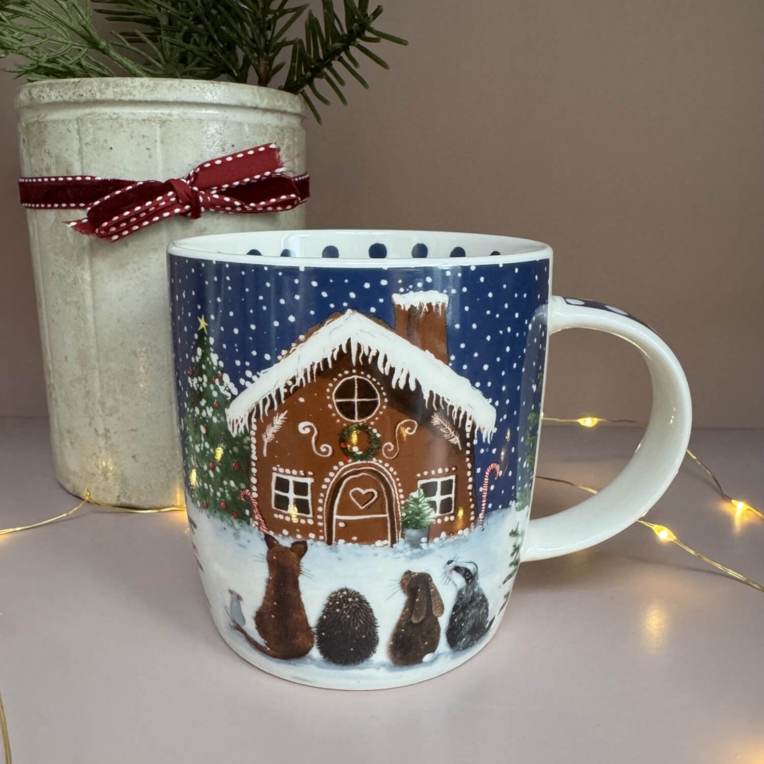 Buy Alex Clark | Christmas 400ml China Mug - Gingerbread House ...