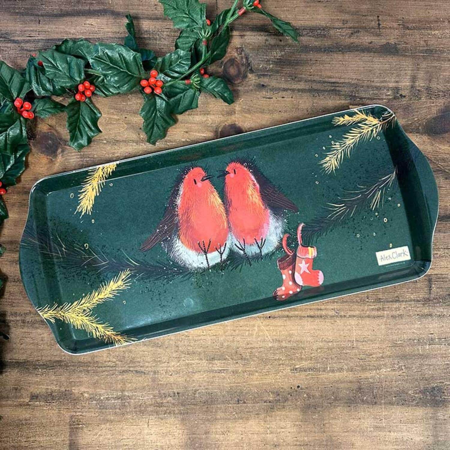 Buy Alex Clark | Christmas Medium Tray - Robins – Potters Cookshop