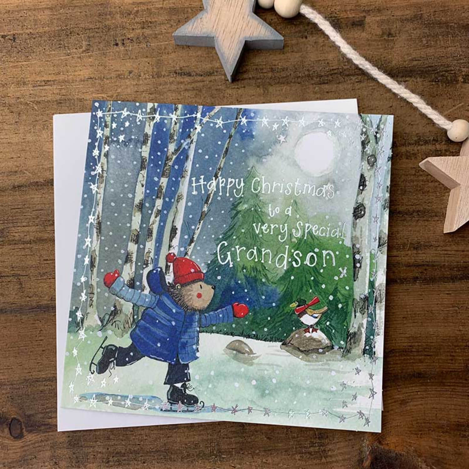 Buy Alex Clark | Christmas Card - Special Grandson – Potters Cookshop