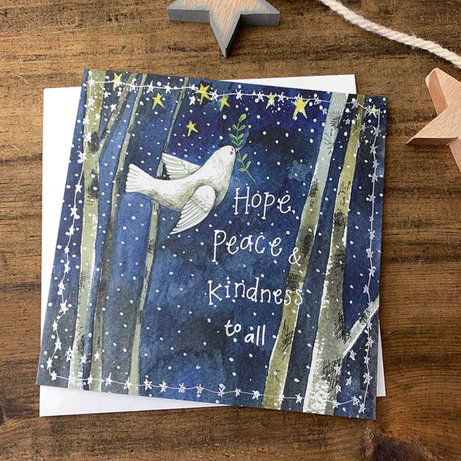 Buy Alex Clark | Christmas Card - Hope And Peace – Potters Cookshop