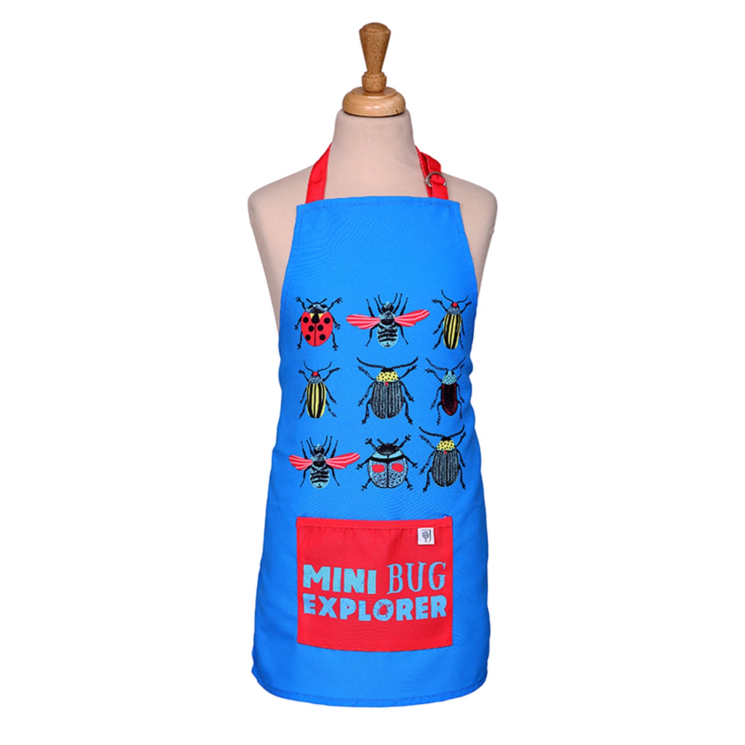 Buy RHS | 'I Bug You' RPET Childrens Apron - Blue – Potters Cookshop