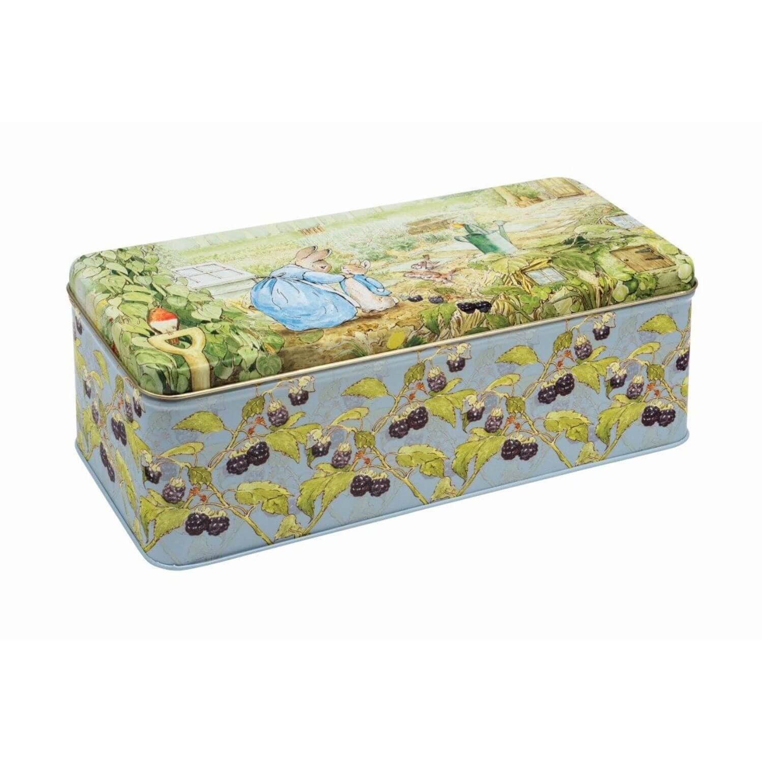 Buy Peter Rabbit | Long Deep Rectangular Storage Tin – Potters Cookshop