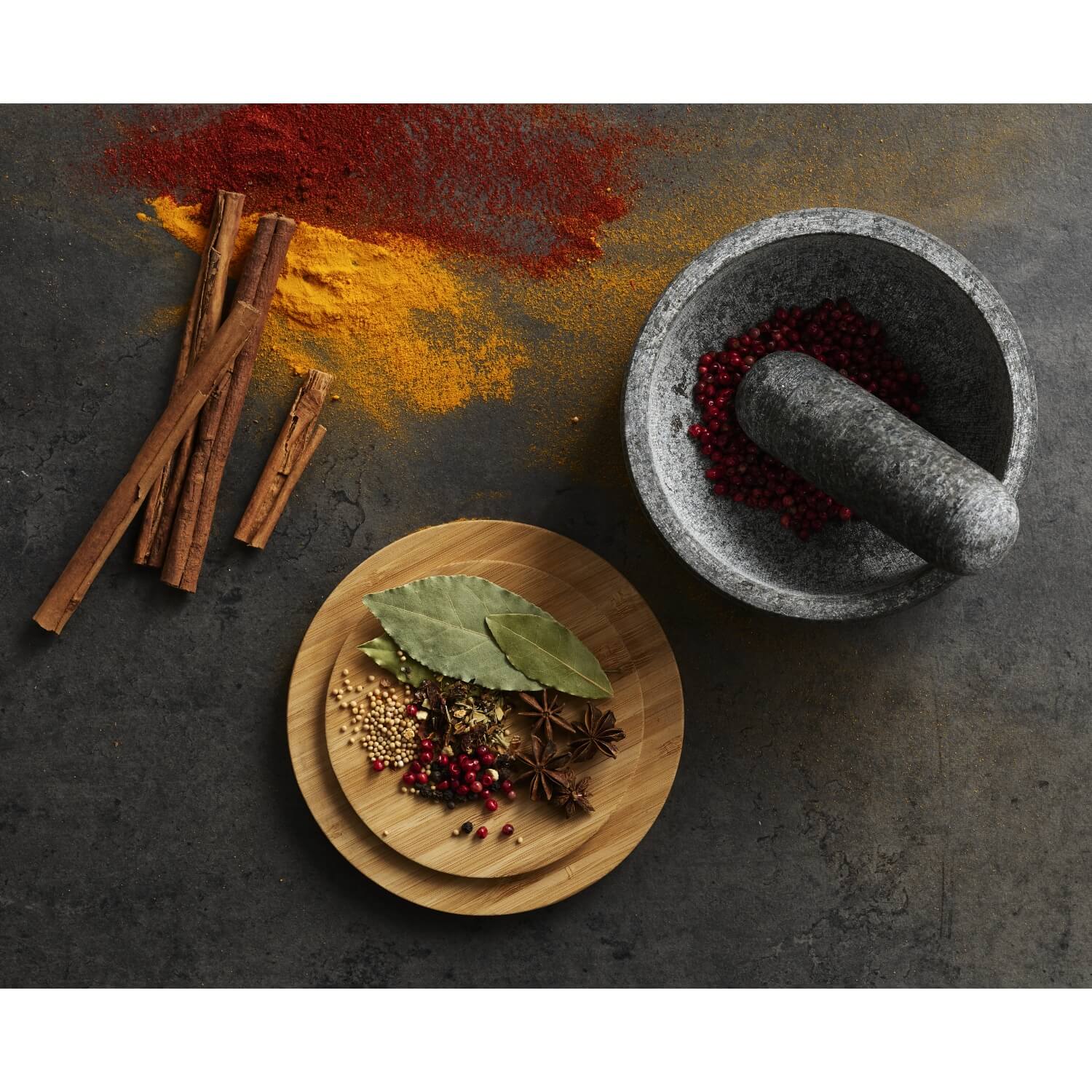 Buy Joseph Joseph | Dash Granite Pestle & Mortar with Bamboo Lid ...