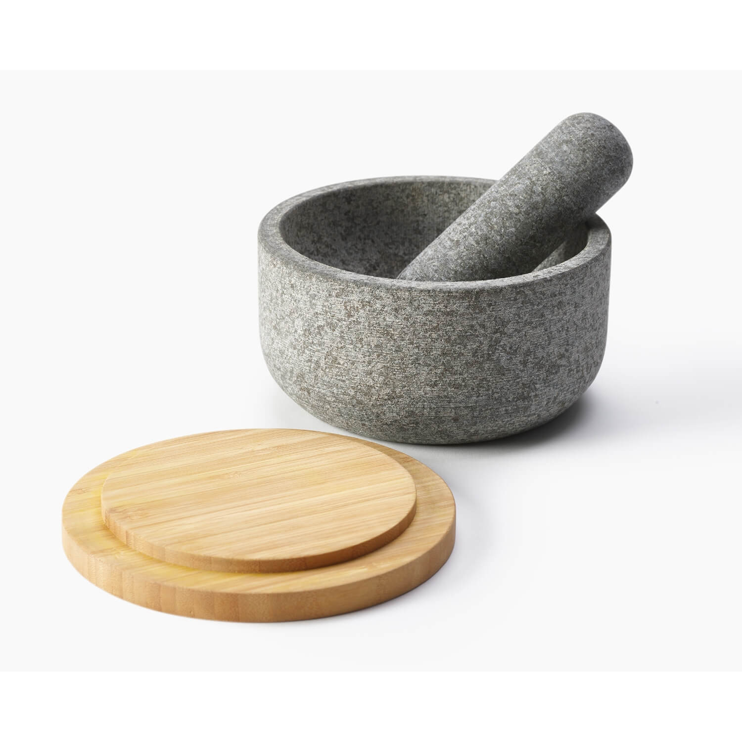 Buy Joseph Joseph | Dash Granite Pestle & Mortar with Bamboo Lid ...