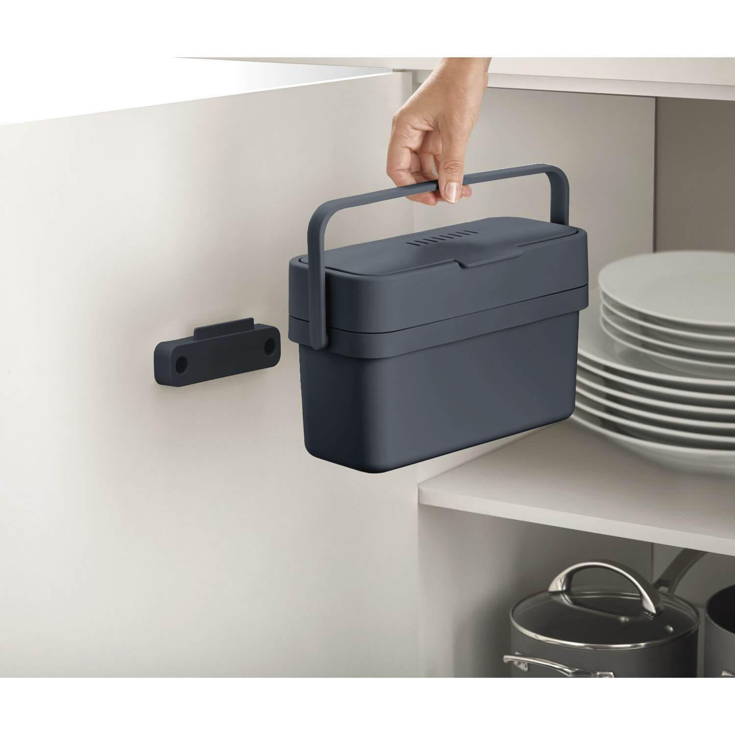 Buy Joseph Joseph | Compo 4 Litre Food Waste Caddy - Graphite – Potters ...