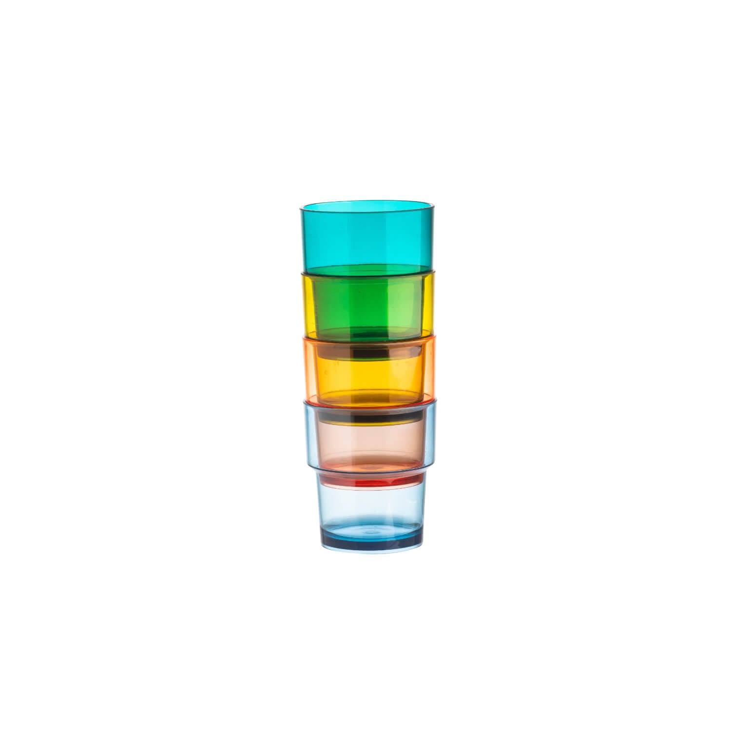 Buy Navigate | 4-Piece Set of Stacking Tumbler Glasses - Riviera ...
