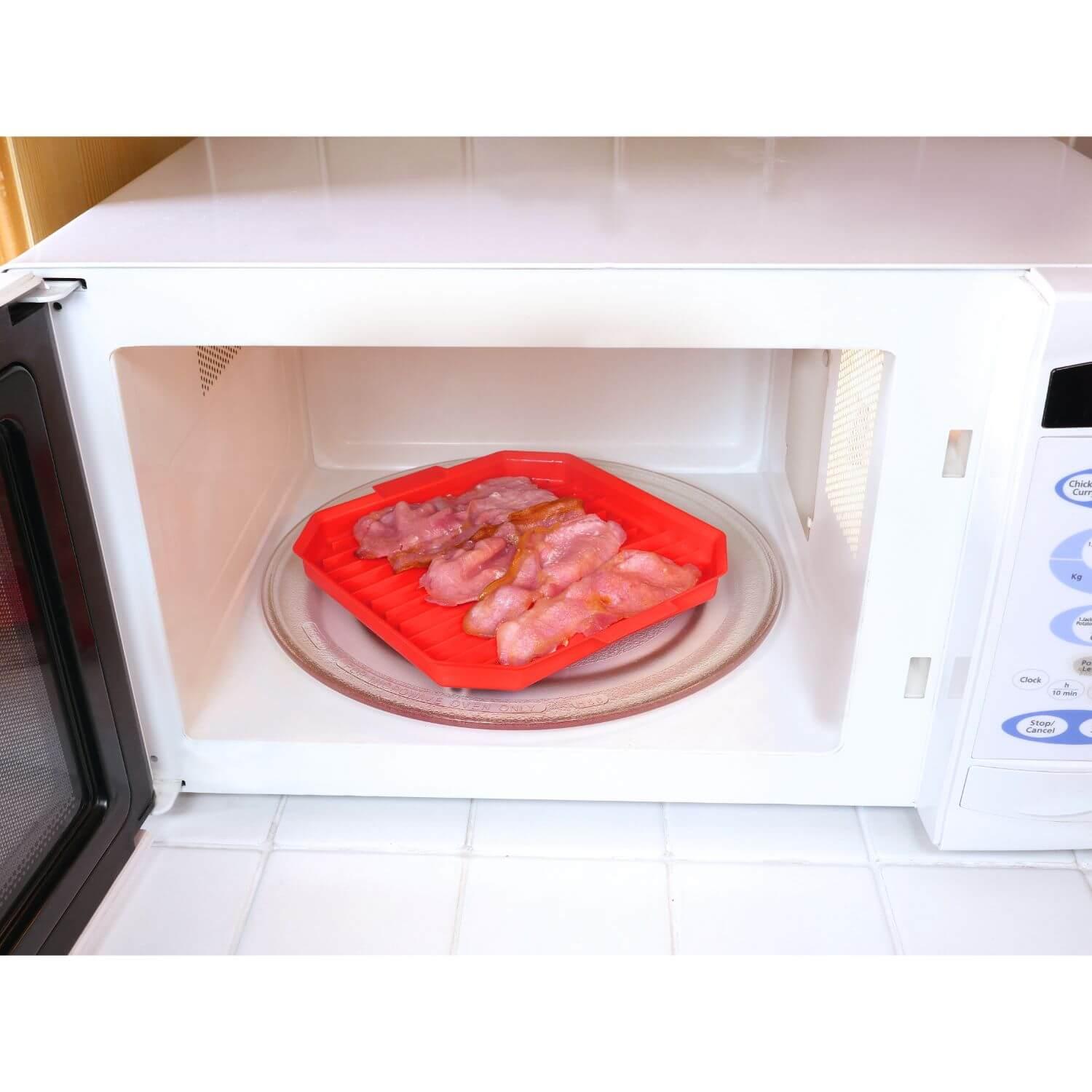 Buy Good 2 Heat | Plastic Microwave Bacon Crisper – Potters Cookshop