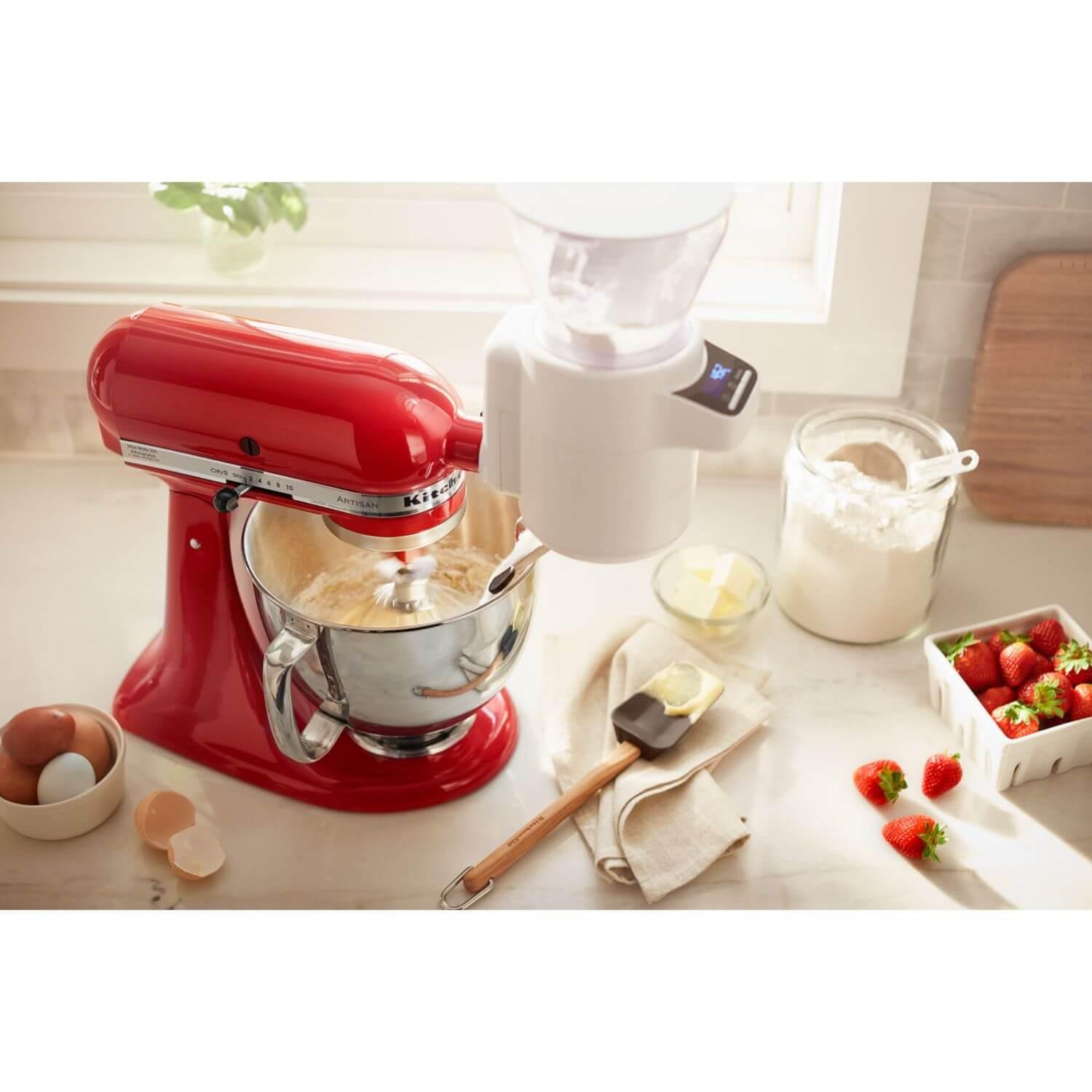 Buy KitchenAid | 5KSMSFTA Sifter & Scale Attachment – Potters Cookshop
