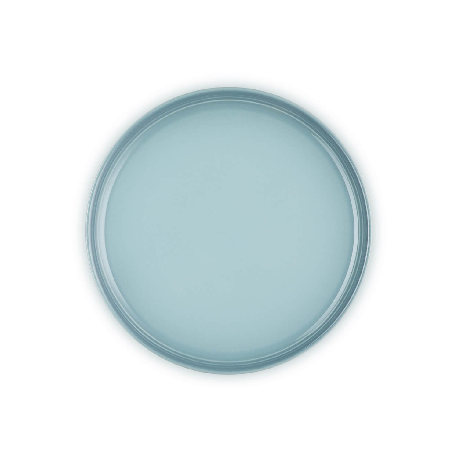 Buy Le Creuset | 22cm Stoneware Coupe Side Plate - Sea Salt – Potters ...
