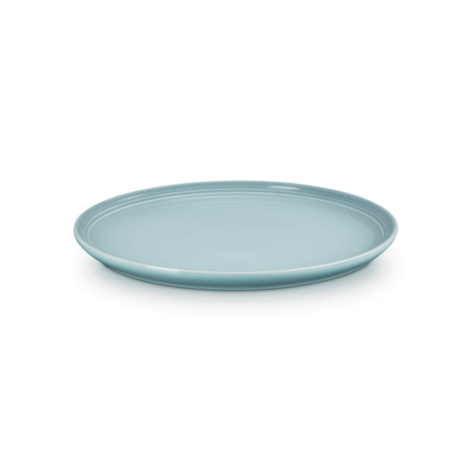 Buy Le Creuset | 22cm Stoneware Coupe Side Plate - Sea Salt – Potters ...