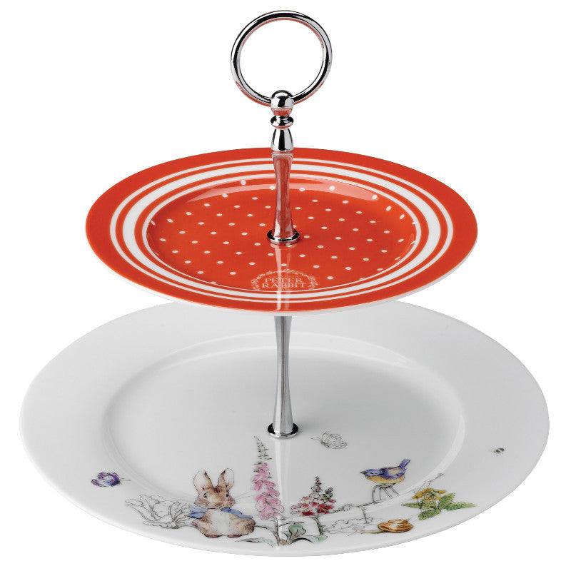 Buy Peter Rabbit | Classic Cake Stand - 2 Tier – Potters Cookshop