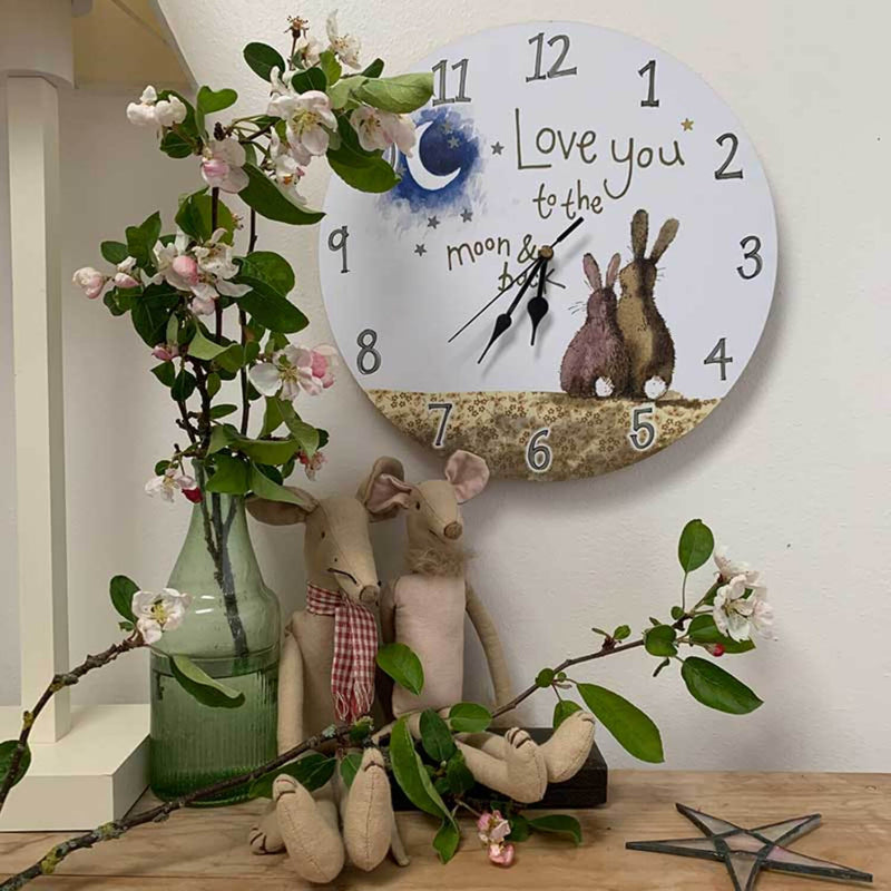 I Love You Clock