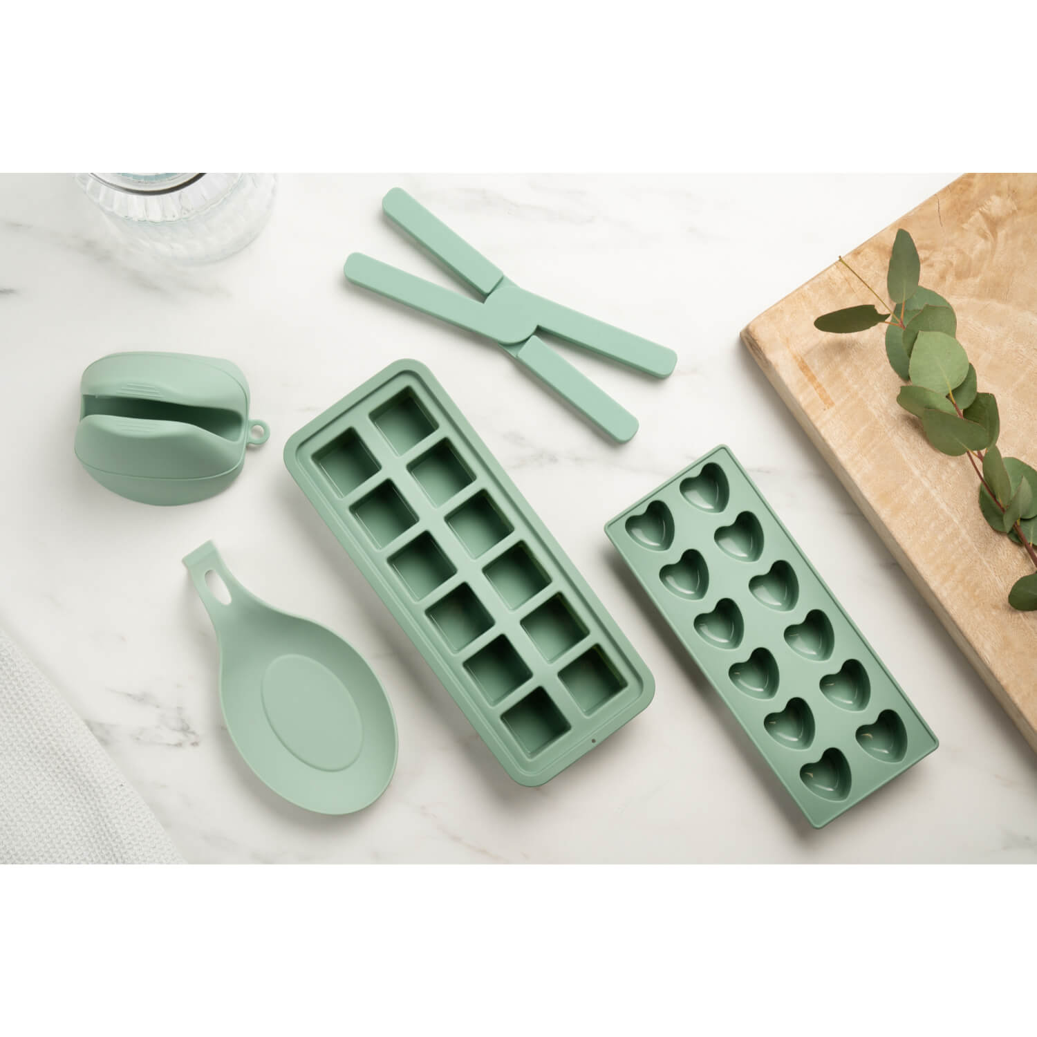Buy Fusion | Twist Silicone Square 12-Cup Ice Cube Tray - Assorted ...