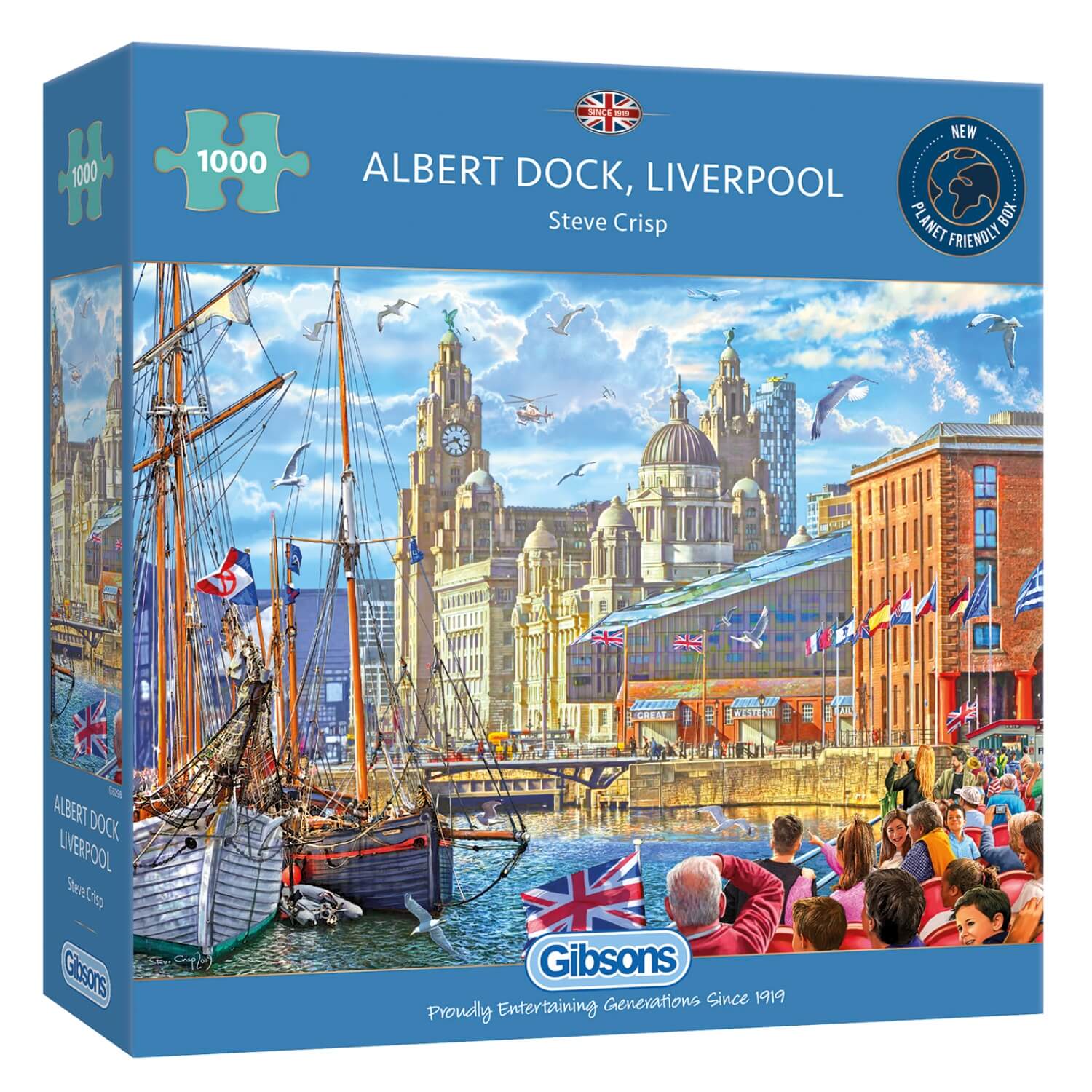 Buy Gibsons | 1000 Piece Jigsaw Puzzle - Albert Dock – Potters Cookshop
