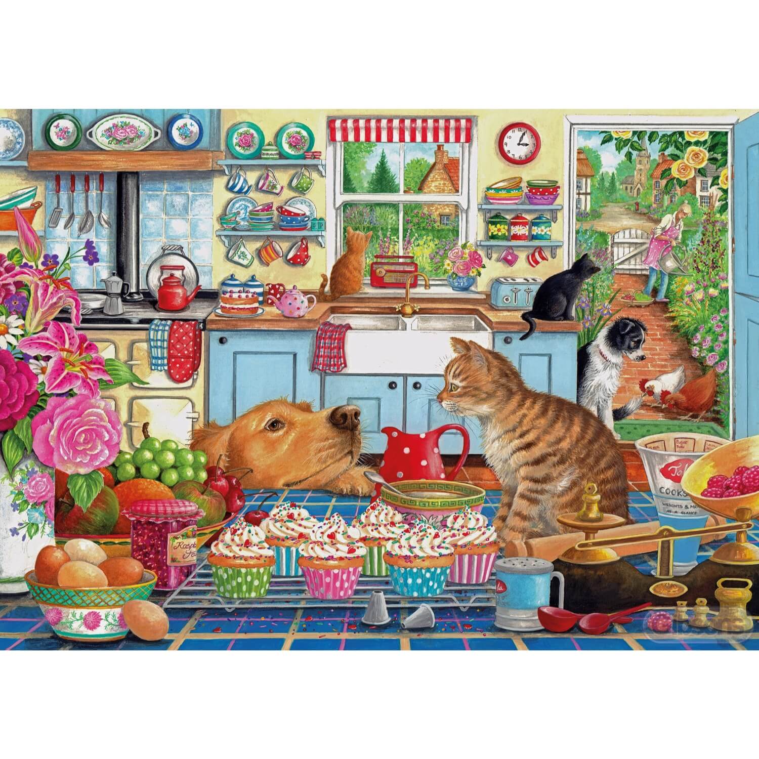 Buy Gibsons | 1000 Piece Jigsaw Puzzle - Tempting Treats – Potters Cookshop