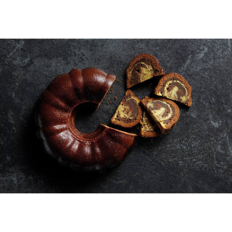 Buy MasterClass | Non-Stick Round Fluted Ring Cake Tin - 25cm – Potters ...