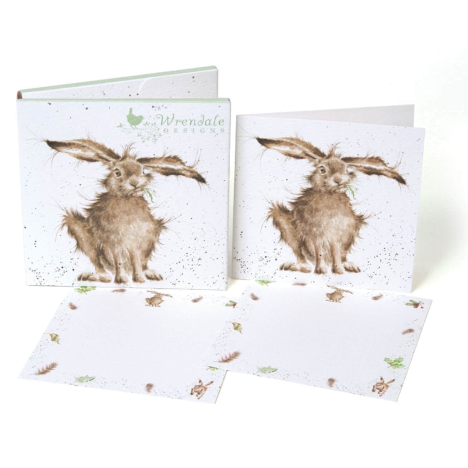 Buy Wrendale Designs | by Hannah Dale Notecard Pack - Hare-Brained – Potters Cookshop