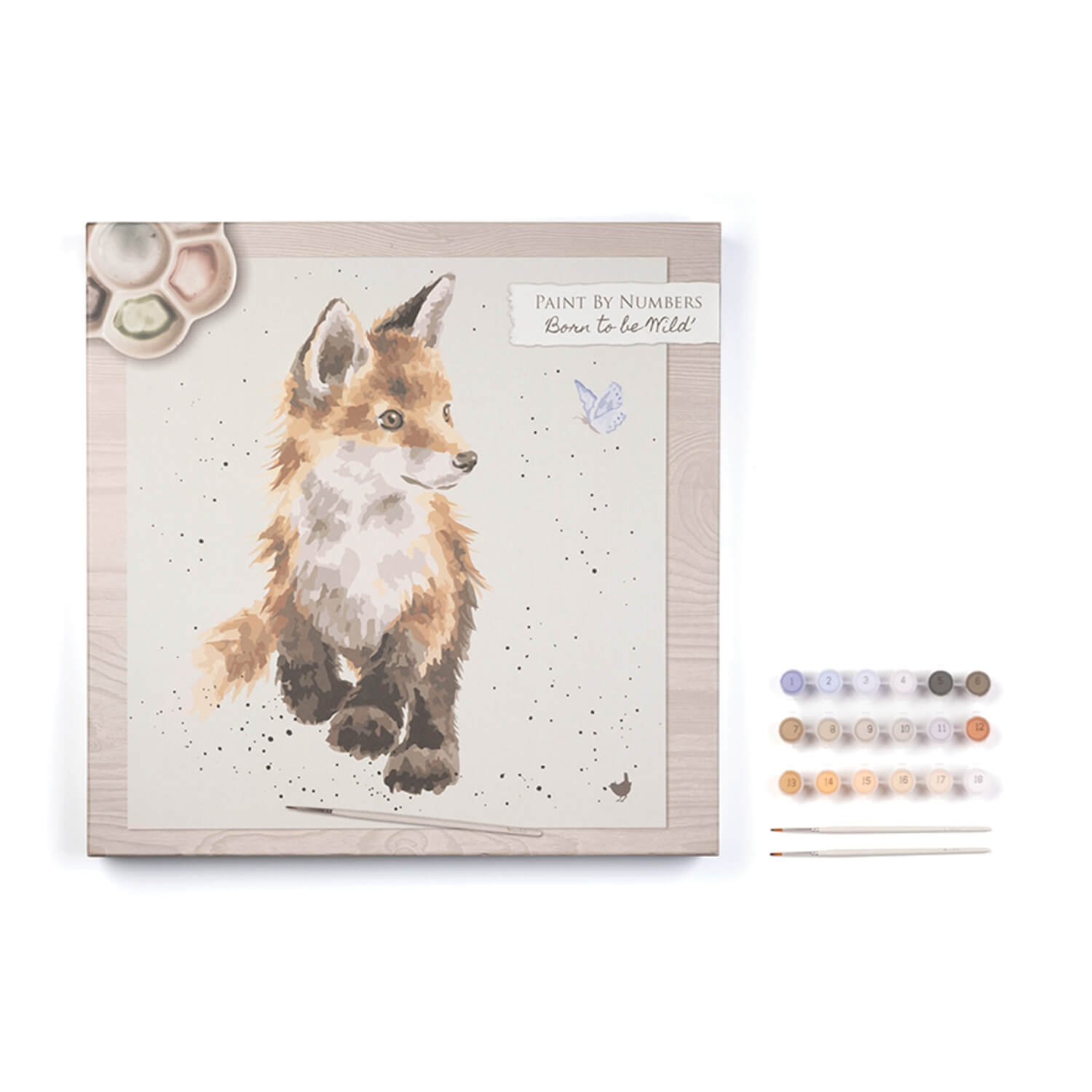 Buy Wrendale Designs | Paint By Numbers - Born To Be Wild - Fox ...