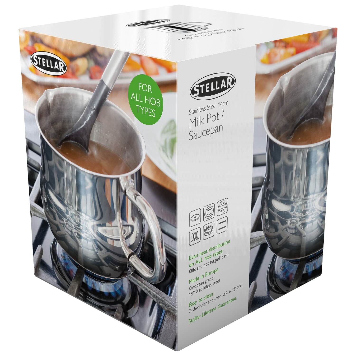 Buy Stellar | 1000 Milk / Sauce Pot - 14cm – Potters Cookshop