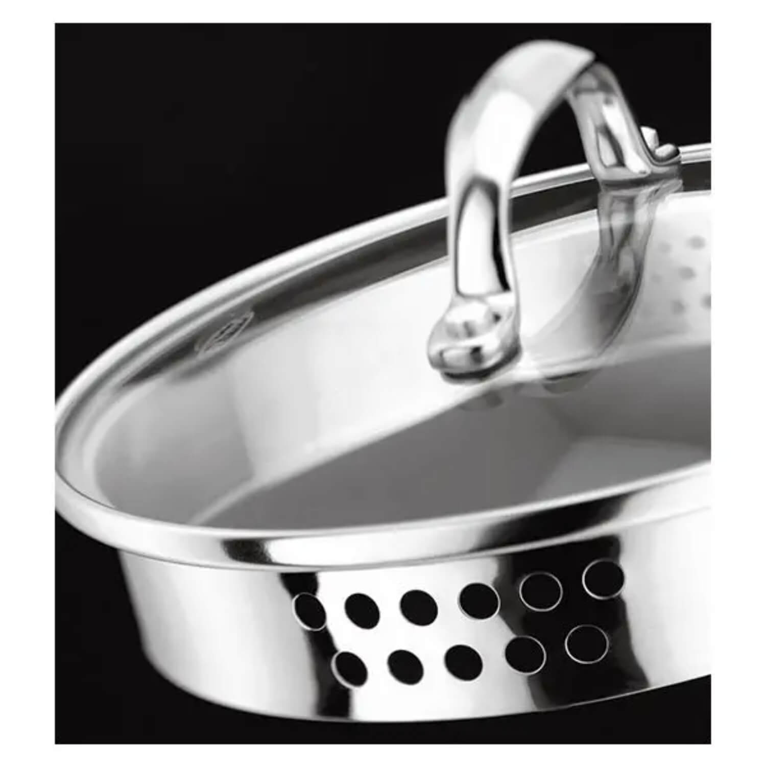 Buy Stellar | 7000 Draining Stainless Steel Saucepan Set - 3 Piece ...