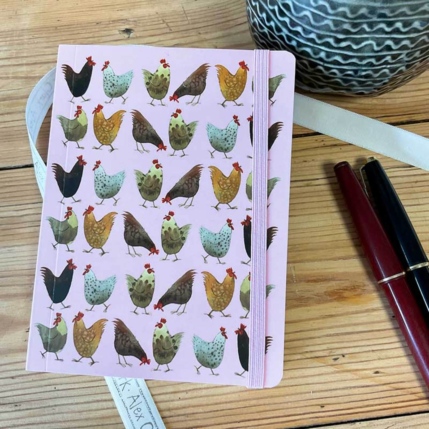 Buy Alex Clark | Small Chunky Notebook - Chickens – Potters Cookshop