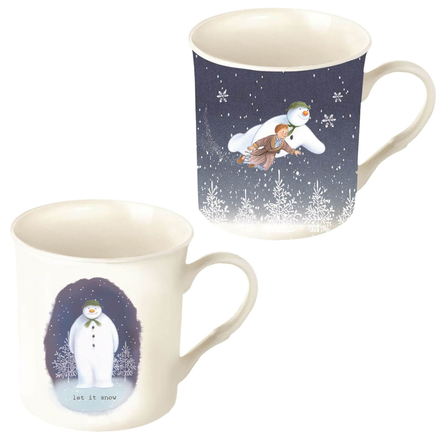 Buy The Snowman | Mugs - Set of 2 – Potters Cookshop