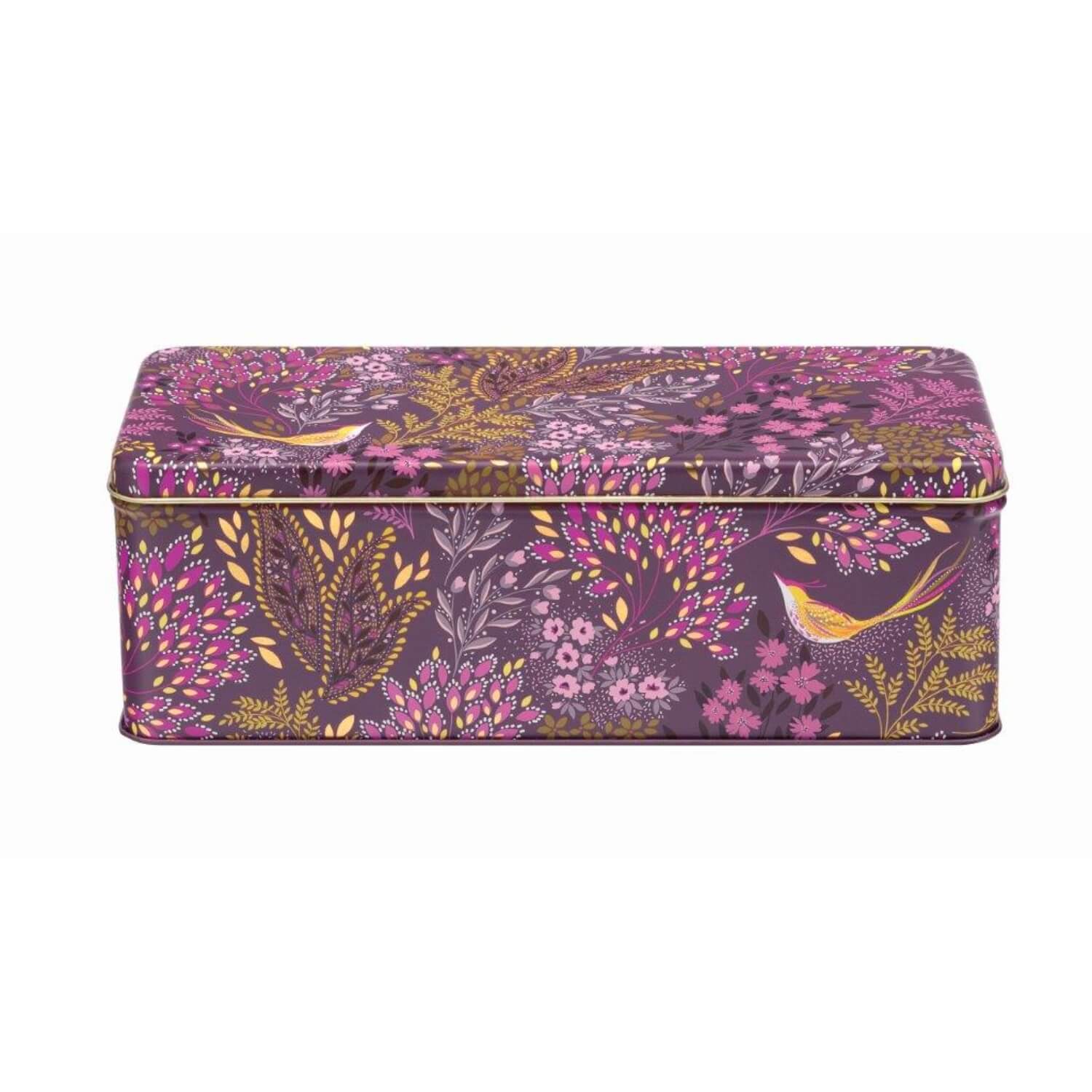 Buy Sara Miller | London Haveli Garden Long Deep Rectangular Tin - Plum ...