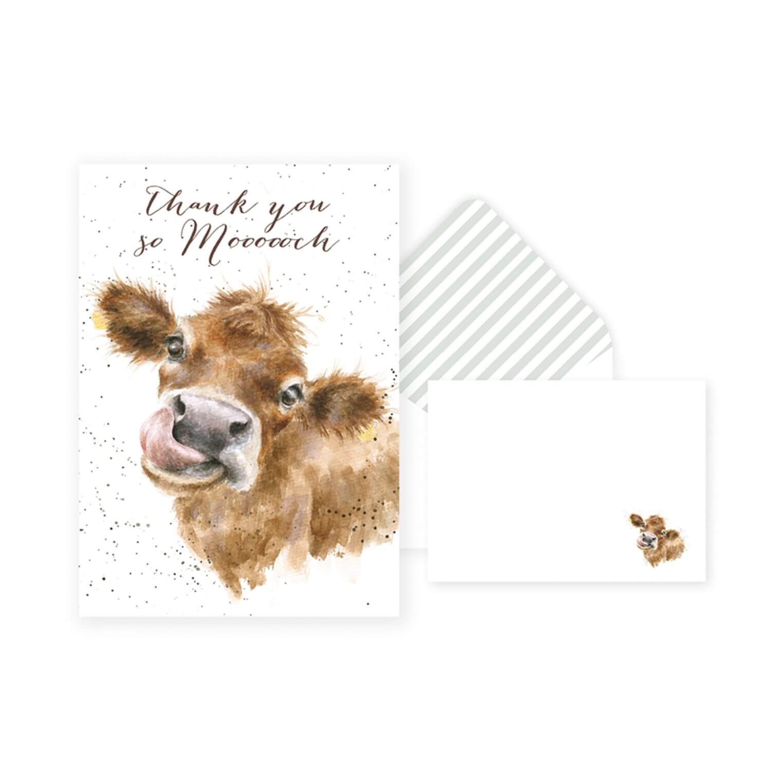 Buy Wrendale Designs | by Hannah Dale Thank You Pack - Moooo Cow ...
