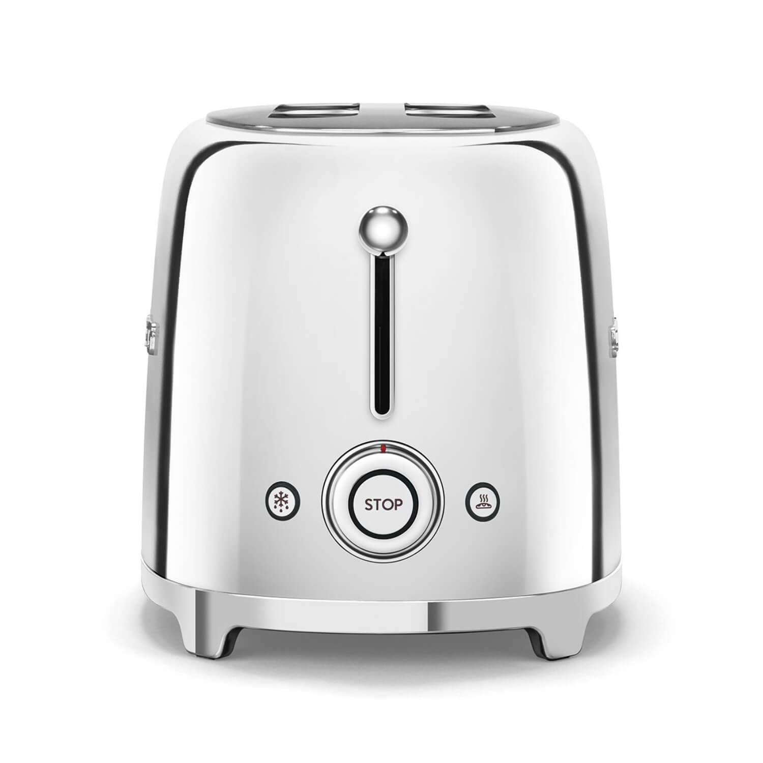 Buy Smeg | TSF01SSUK 2 Slice Toaster - Chrome – Potters Cookshop