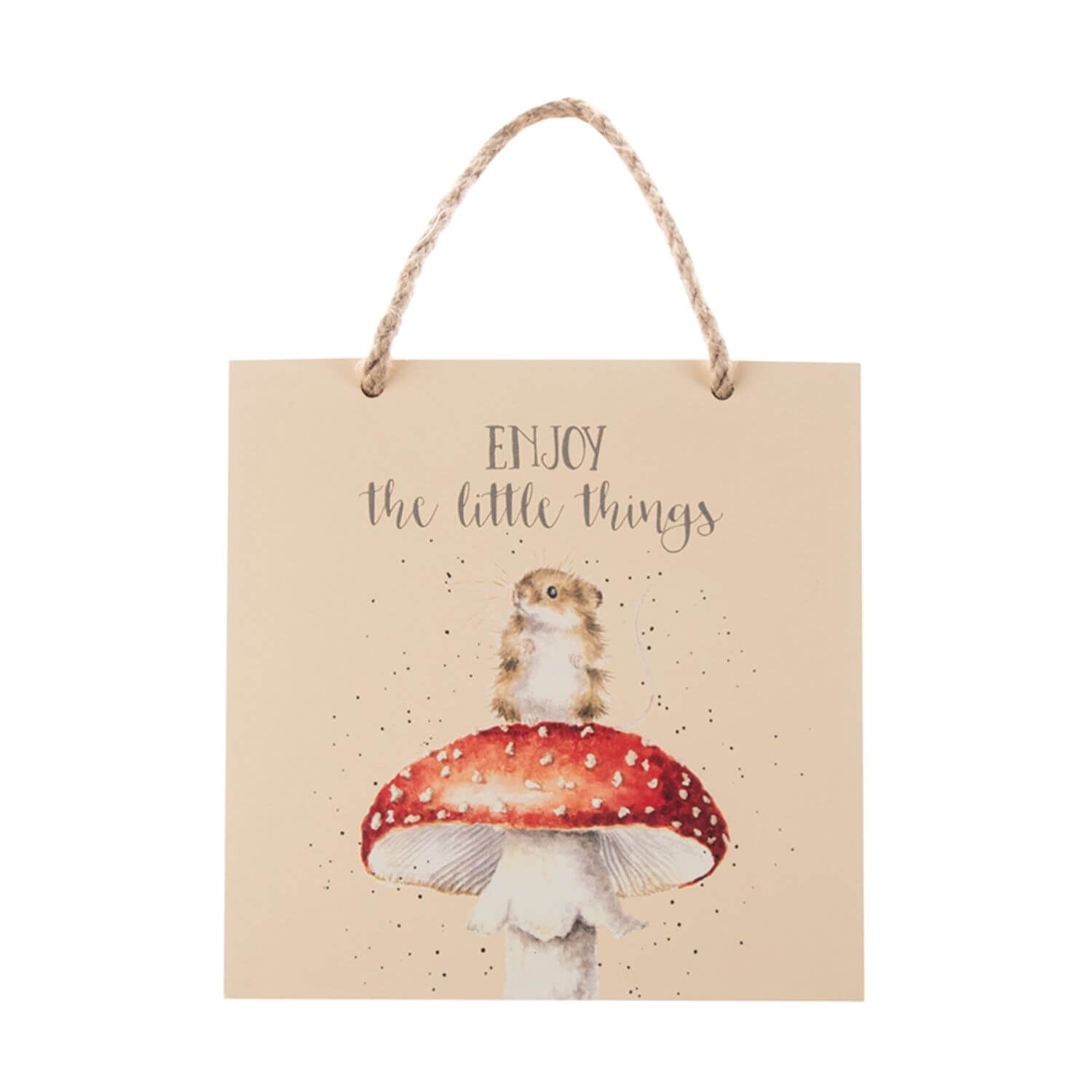 Buy Wrendale Designs | Wooden Plaque - Enjoy The Little Things ...