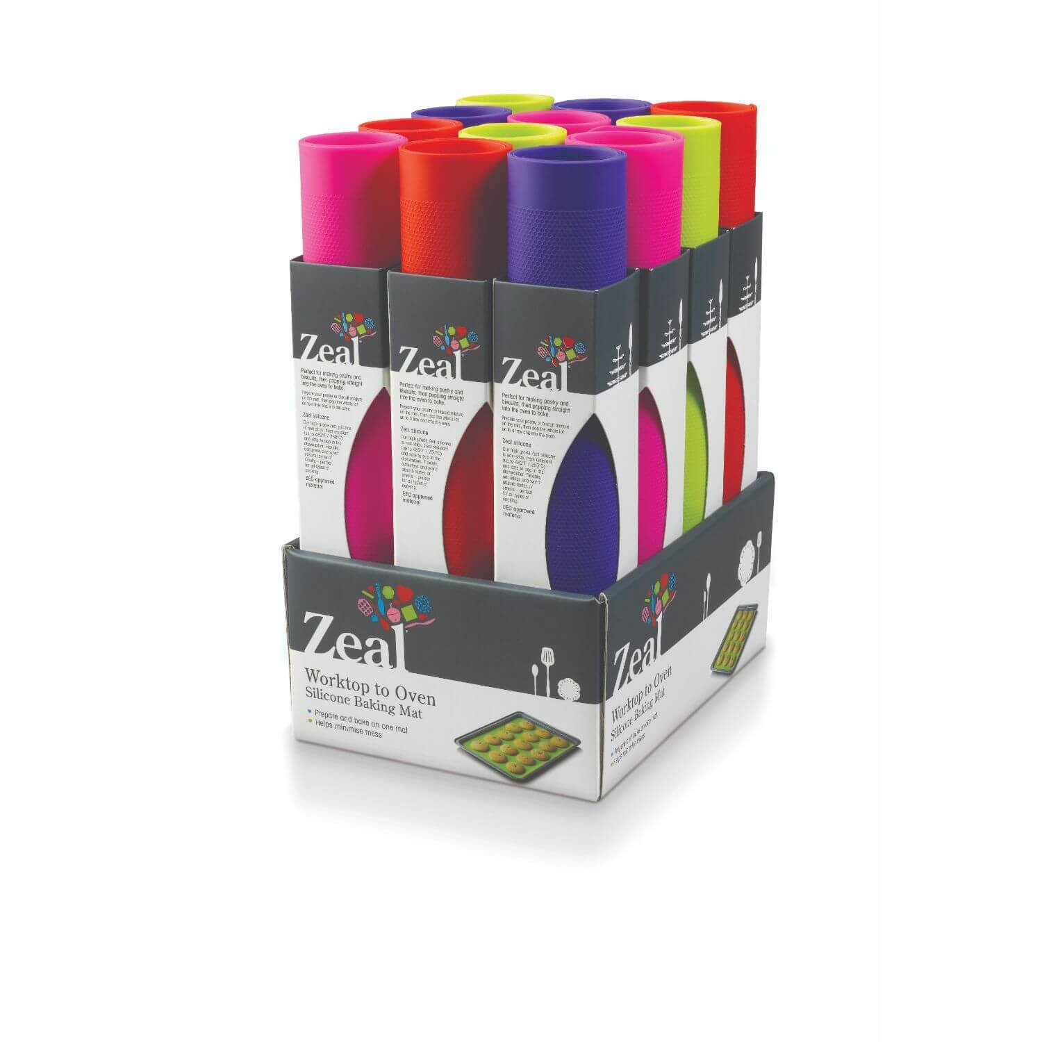 Buy Zeal | Silicone Baking Sheets - Assorted Colours – Potters Cookshop